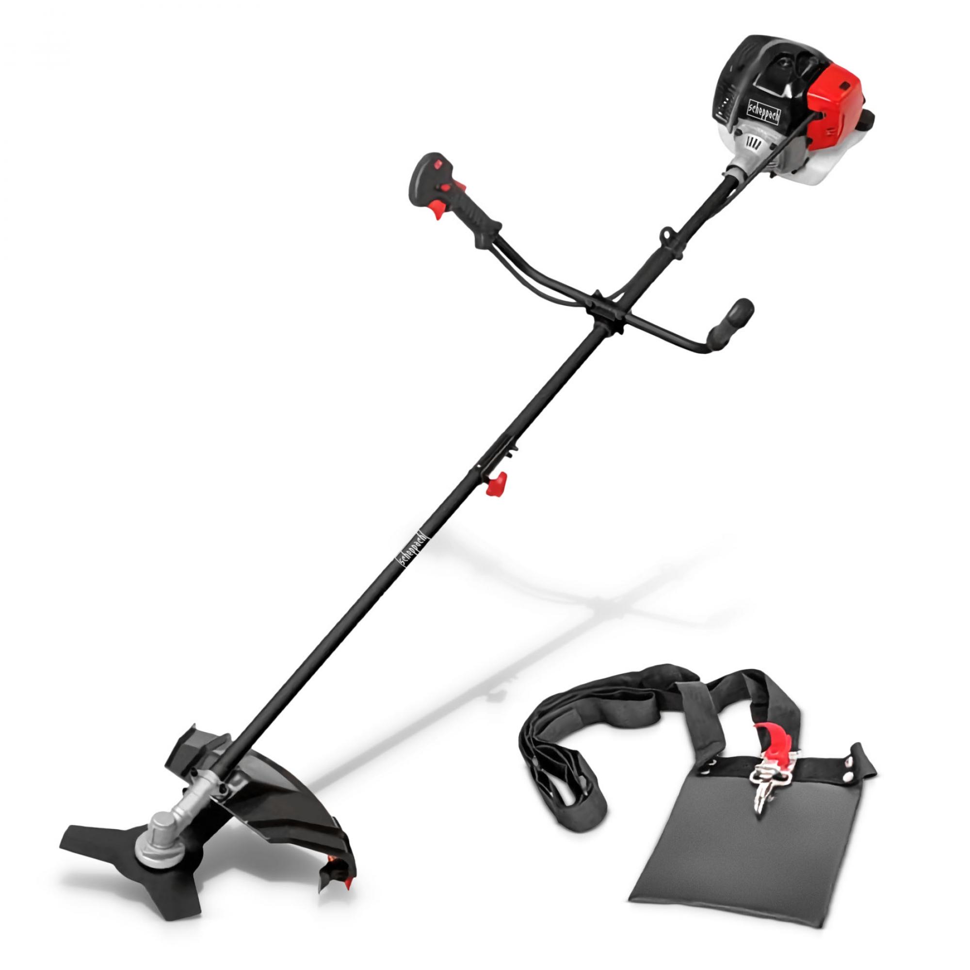 Scheppach 2 in 1 Benzin Rasentrimmer 1,8 PS - 51,7 cm³ | Rasenpflege ...